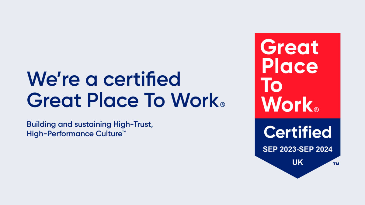 A proud moment for the Sparks as we achieve Great Place to Work® Certification - Creative Spark